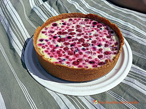 Cake-crumble fraises et rhubarbe – Nos recettes de famille